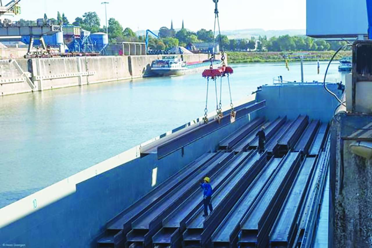 Im Hafen von Mertert werden immer weniger Waren umgeschlagen